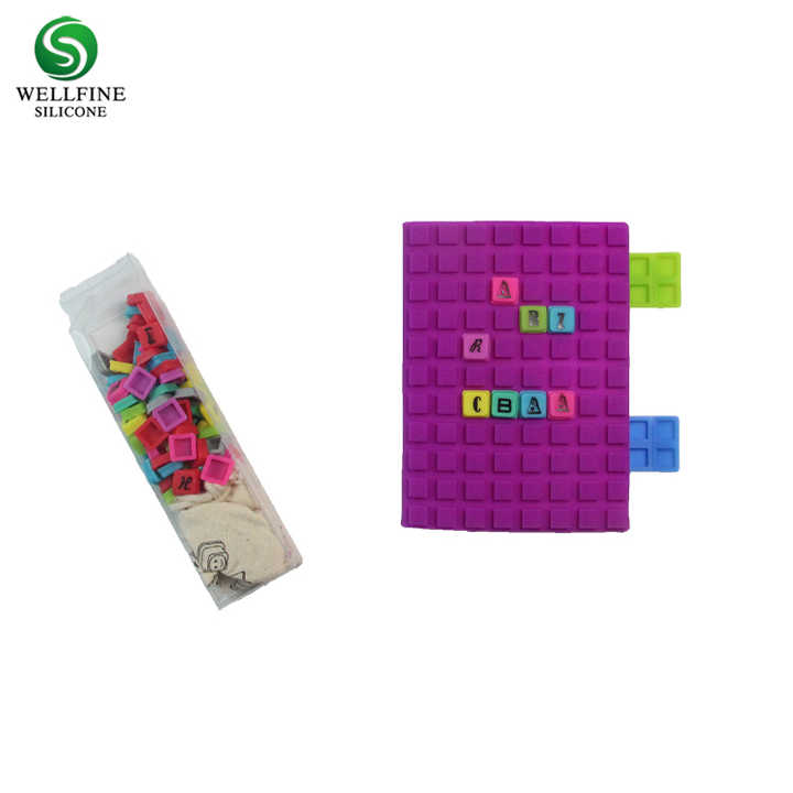 Top Sale Mini A 7 Blocks Notebook, Fashion Silicone Blocks Notebook ...