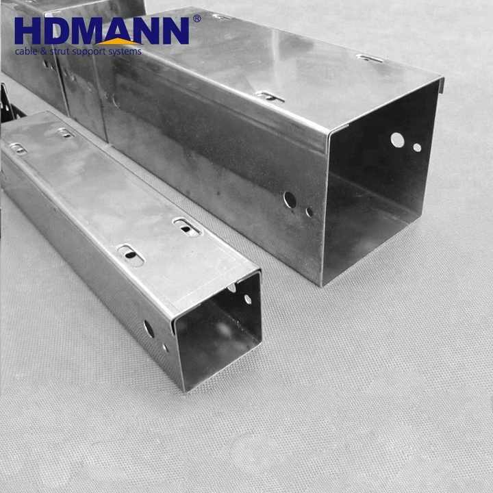 IEC61537 Standard Galvanized Iron Cable Trunking - HDMANN