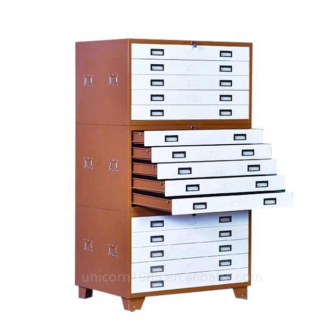 Large vertical plan map drawer flat file cabinet| Alibaba.com