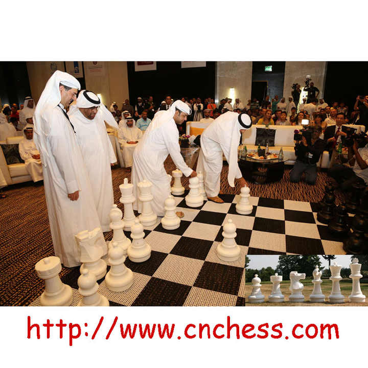 Life Size Chess Set - Unisex, Children, Men, Women