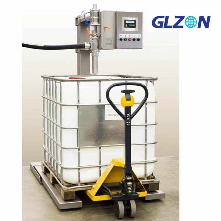 Automatic Methanol 1000L IBC Tank Filling Machine - GLZON