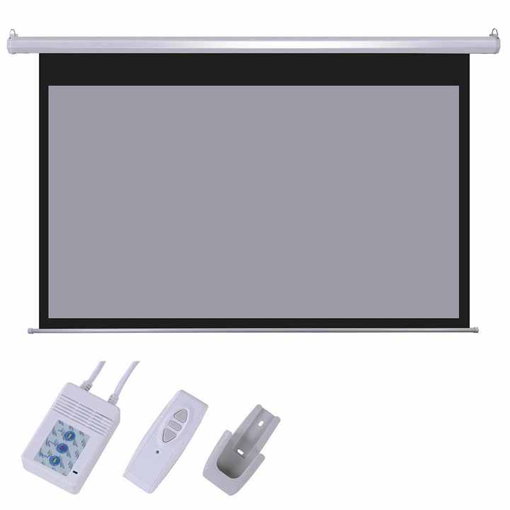 120 Inch Electric Projector Screen - Perfect for Home Theater