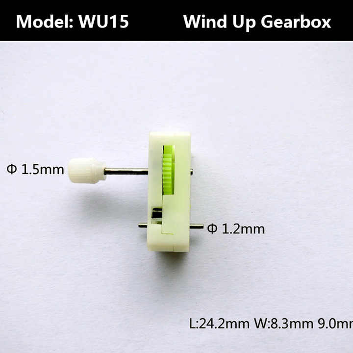 Wind up Toy Parts - Mechanism and Motor for Fun Creations