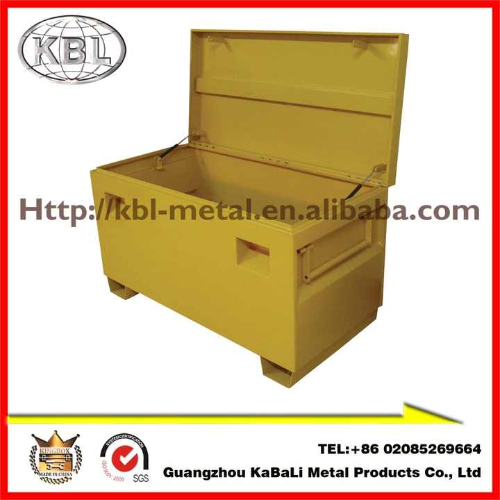 Custom Steel Job Site Tool Box - Secure & Durable Storage