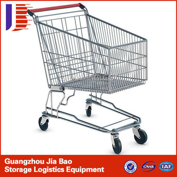 OEM Design Shopping Trolley Dimensions for Supermarket Equipment