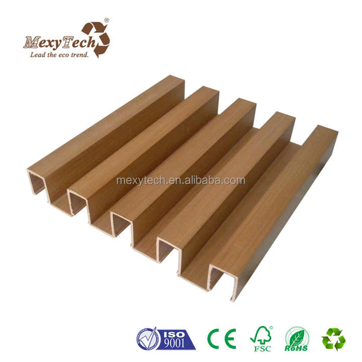 New Design WPC Material Indoor Composite Wood Ceiling Panels