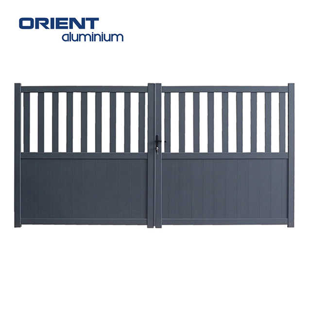 Automatic Sliding Gate Motorized Modern Aluminum Swing Gate Double ...