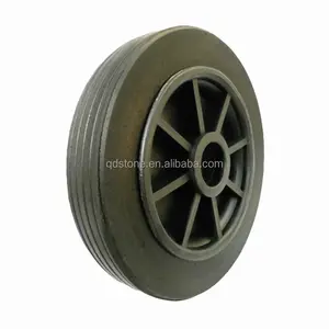 11 Inch Solid Rubber Wheel - Durable Trolley Casters