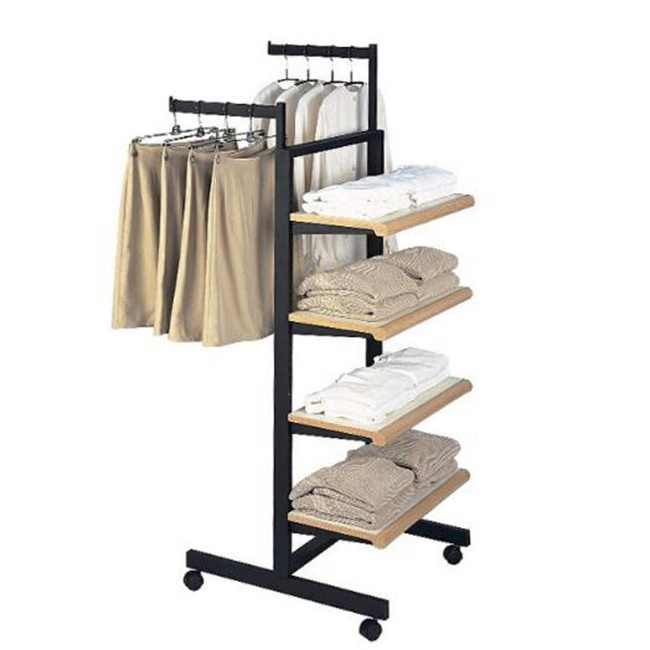 Clothes Garment Clothing Store Display Rack - Easy Assembly