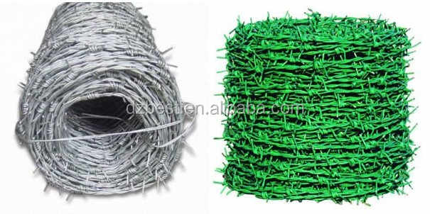 How long is a roll of barbed wire store