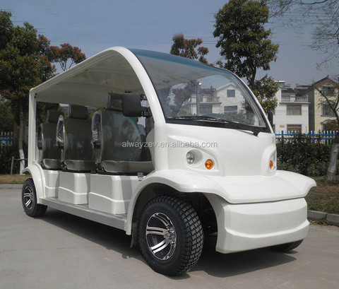 6 seats lifted golf carts electric with touch screen blue booth ...