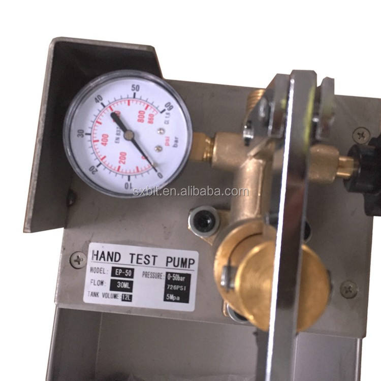 50BAR Stainless PPR Pipe Manual Piston Pump Hydraulic Pressure Test for ...