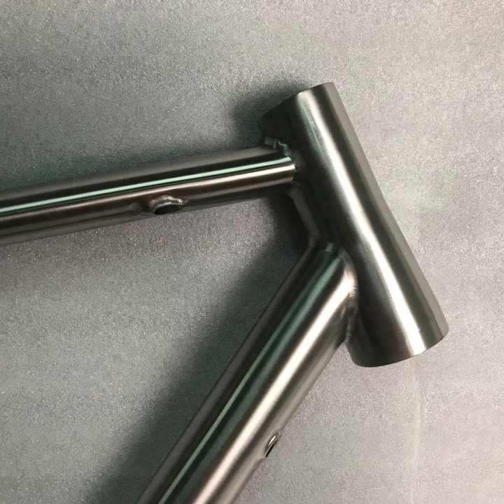 Titanium Disc Road Bike Frame 53cm - Lightweight, Durable Girder Frame ...