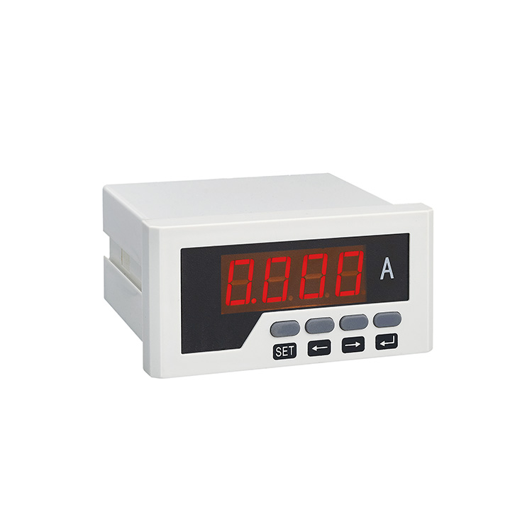 Digital Ammeter with Relay Output - RS485 Modbus, LED Display