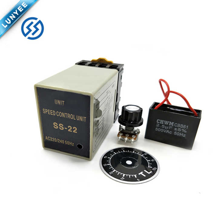 110V to 220V AC Motor Speed Controller for 3W to 400W Motors