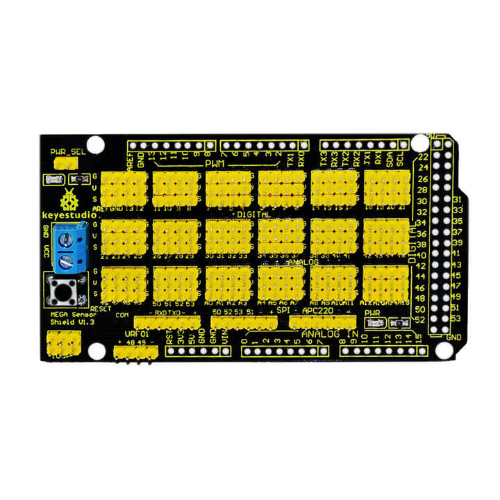 Keyestudio MEGA Sensor Shield V1 - Arduino Mega2560 Expansion