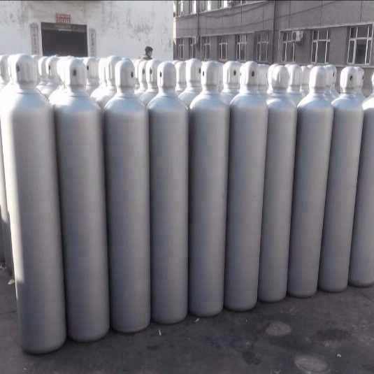 Red Color Seamless Steel CO2 Cylinder for Medical Gas