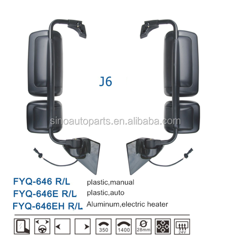 20567649 20567651 20455981 20455982 For Volvo Fh12 Fm Truck Back Mirror ...