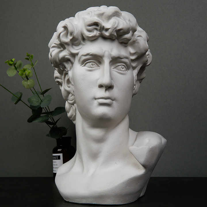 David Plaster Statue Mold - Create Unique Cement Decor