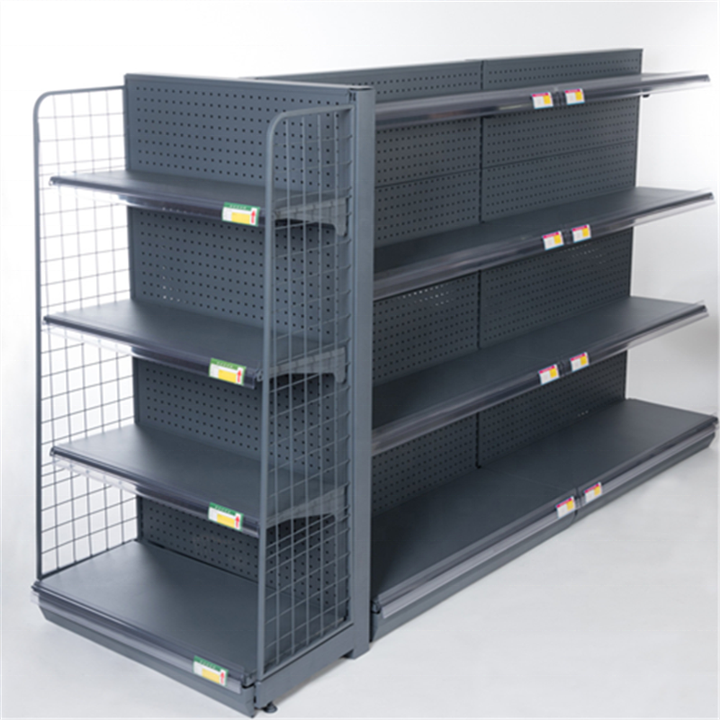 Double Side Shelf - Super Shop Display Rack for Supermarkets