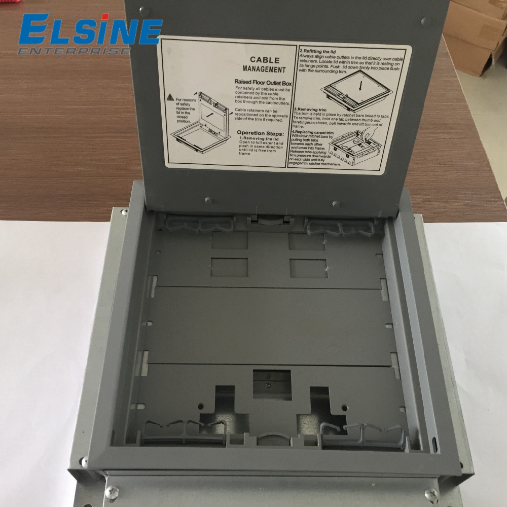 Wholesale Waterproof Electrical Floor Box Adjustable Stainless Steel ...