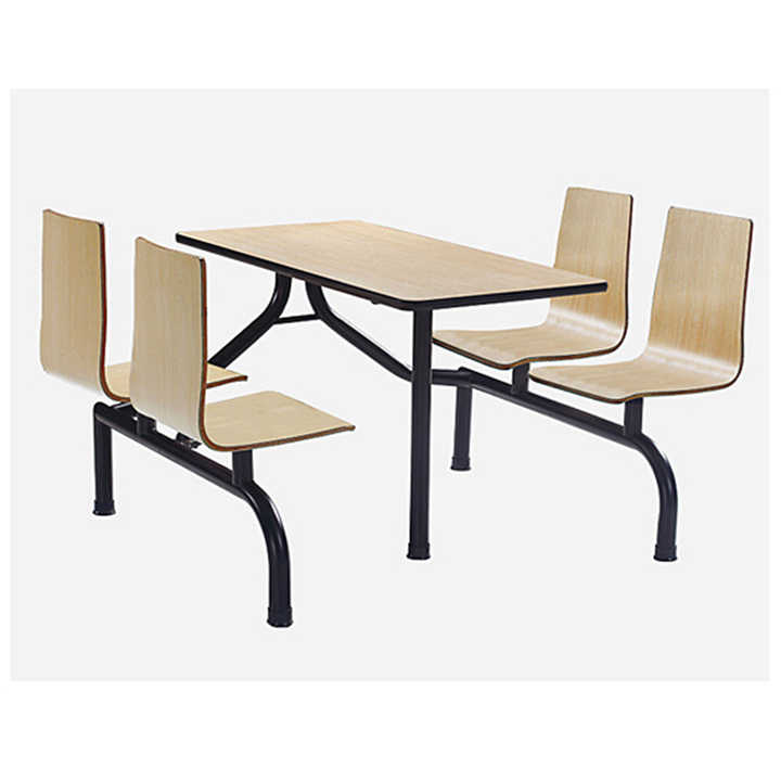 KFC Cheap Modern Shell Dining Tables and Chairs HD-05