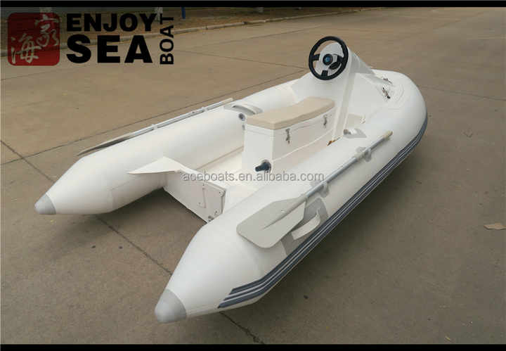 Inflatable Mini Jet Ski RIB-330 - Fiberglass Hull & PVC Pontoon