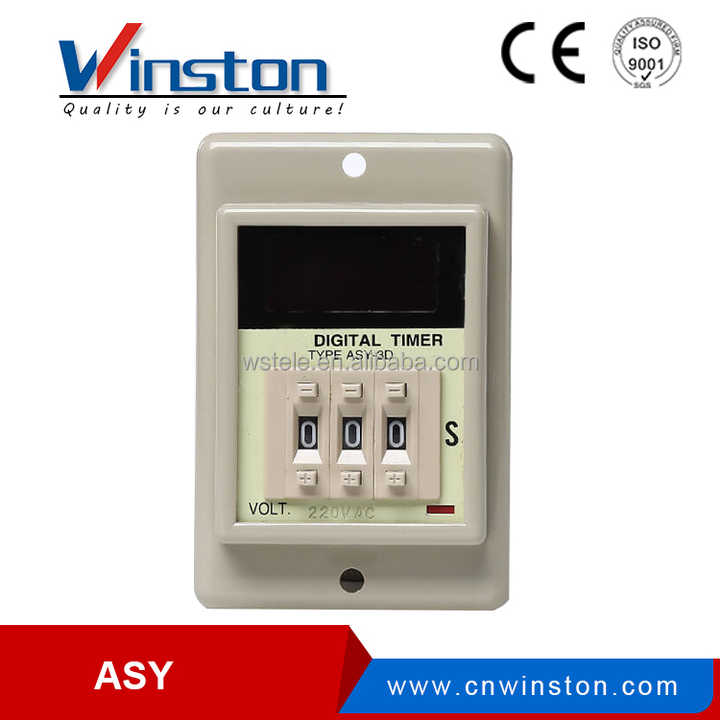 ASY-3D Multi-Range Digital Timer - Precision and Reliability
