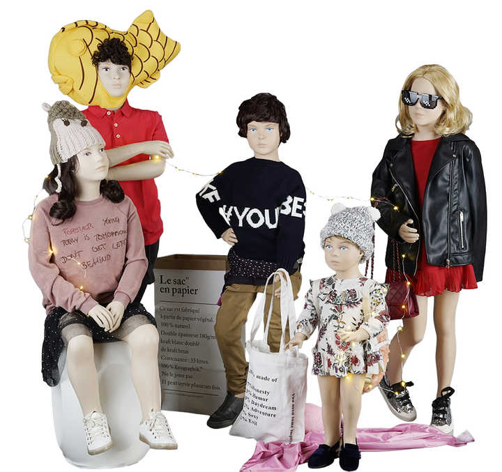 Realistic Child Mannequin - Perfect for Fashion Displays