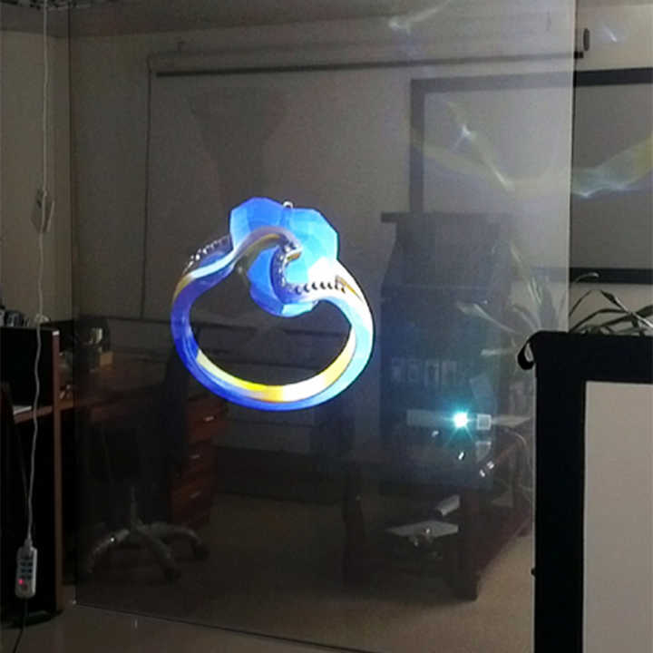 Transparent Rear Projector Film, 3D Window Glass Rear Projector Film ...