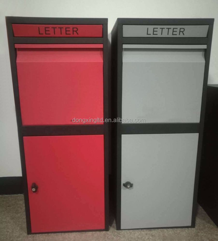 Metal Drop Box - Secure Outdoor Parcel Delivery Solution