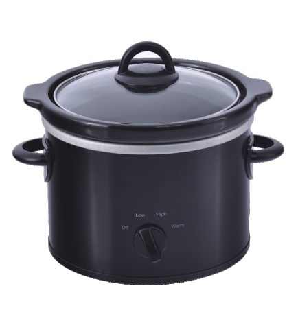 2QT Mini Electric Slow Cooker - High Quality Stainless Steel