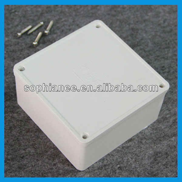 Flush Type Electrical Plastic Junction Box with Cover