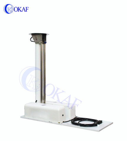 Vehicle Mounted Pneumatic Telescopic Mast with PTZ Surveillance Camera ...
