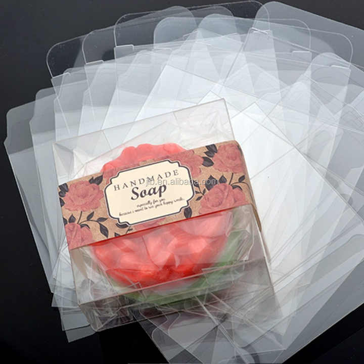Elegant Cute Clear Plastic Soap Packaging PVC Box