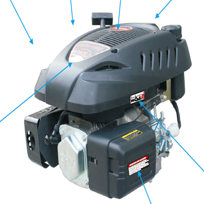 1P64F Vertical Shaft Gasoline Engine 5.0hp - Easy to Operate