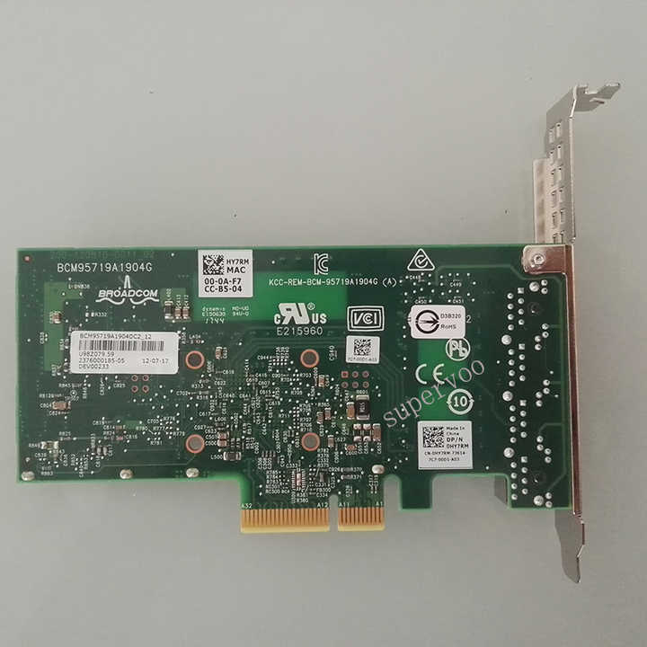 BCM95719A1904D QUAD PORT Gigabit Network Server Adapter HY7RM| Alibaba.com