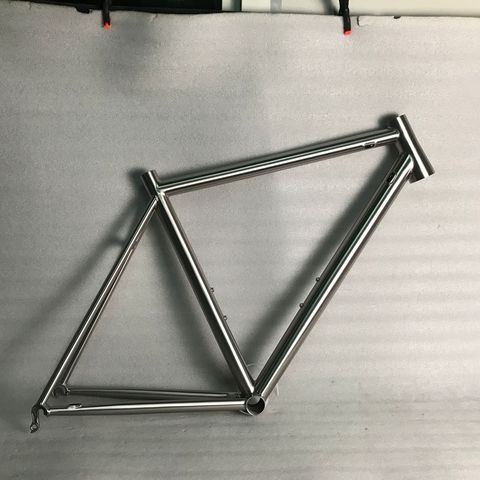Titanium disc road bike frame belt drive 53cm size in stock| Alibaba.com