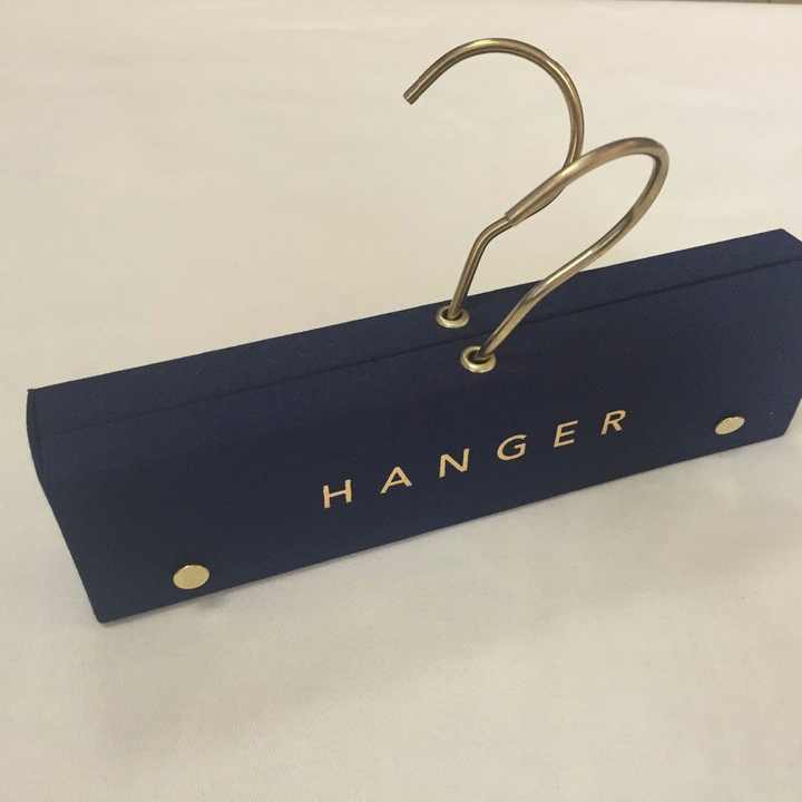 High Tenacity Fabric Sample Hanger Header for Samples Top Selling