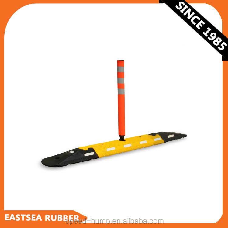 Durable Rubber Lane Dividers for Road Safety & Flexibility