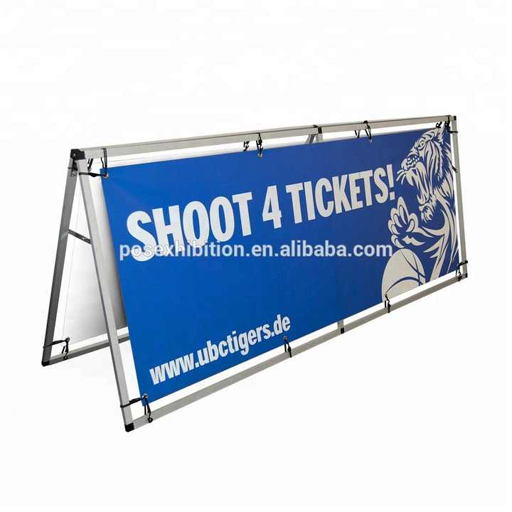Aluminum Outdoor A Frame Banner Stand - Promotional Display