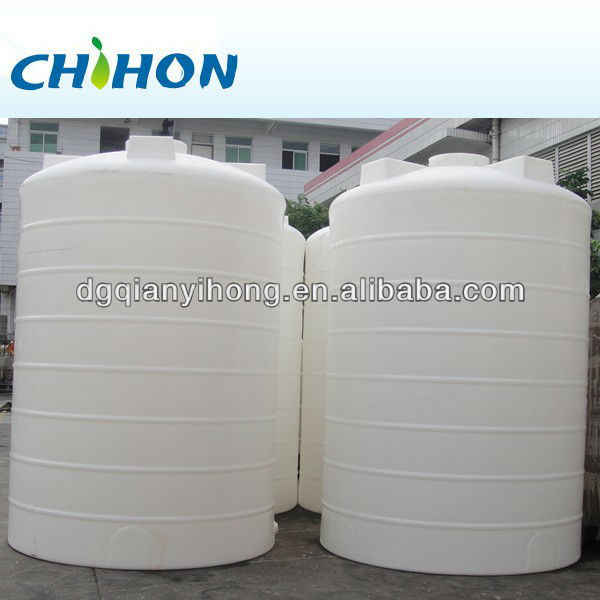 5000L White PE Water Storage Tank - 500l/hour Productivity