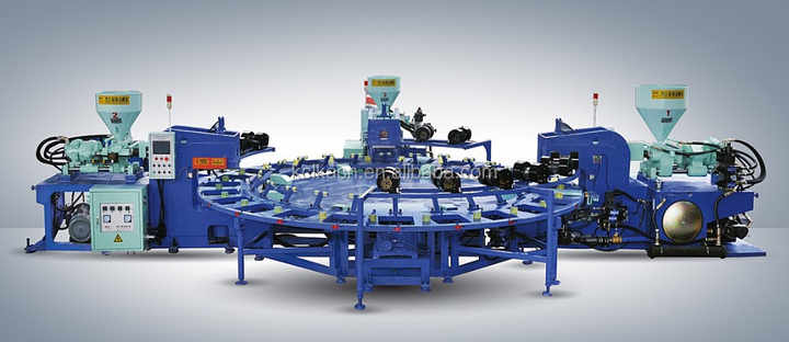 KCLKA THREE COLOR TPR TR PVC SOLE MAKING MACHINE - Reliable & Durable