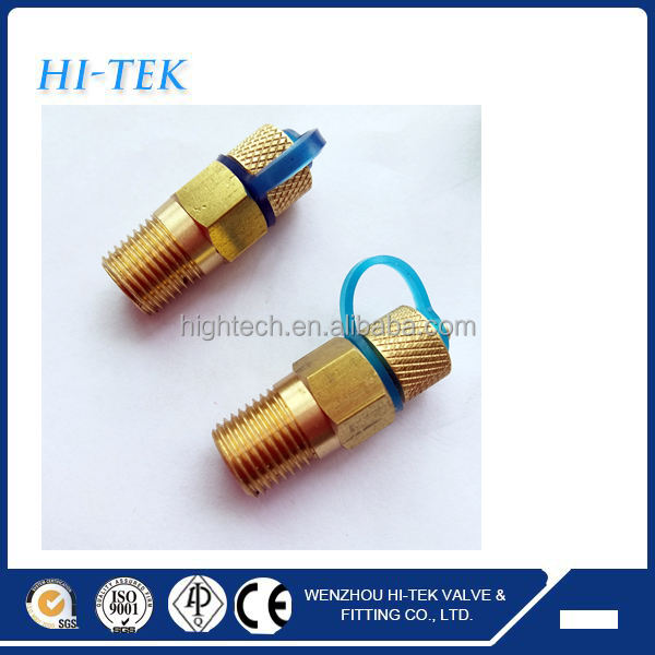 Pete's Plug Brass Test Point Instrument - 1/4in. Male Connection, Self ...