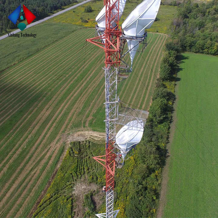 Antenna Telecommunication Guyed Mast Tower - Durable & Versatile