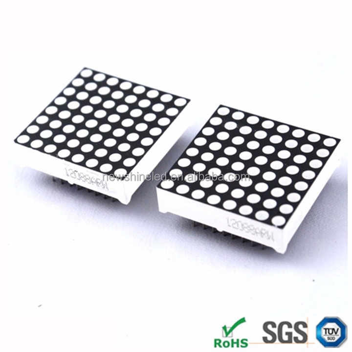 8x8 Red Led Matrix - 32x32mm Dot Matrix Display for Outdoor Advertising