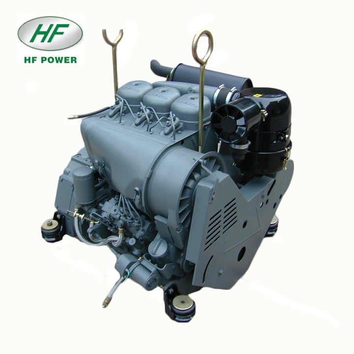 Deutz F3L912 3 Cylinder Air-Cooled Diesel Engine - 35hp, 4 Stroke ...
