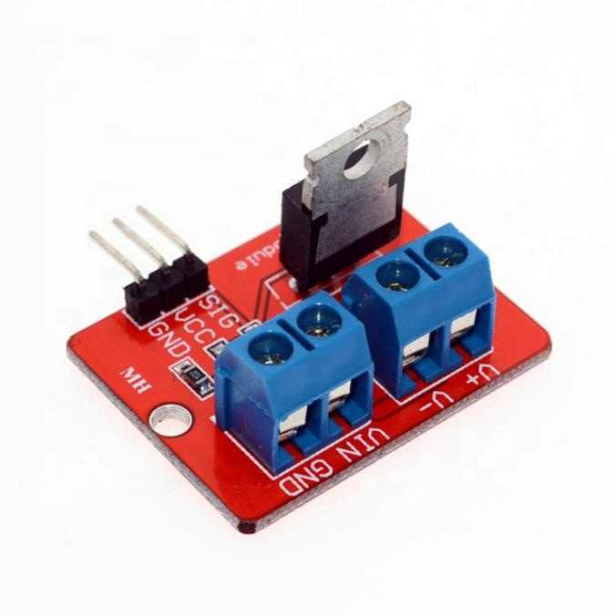 0-24V Top Mosfet Button IRF520 MOS Driver Module - Standard