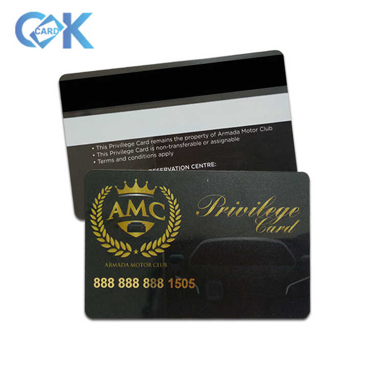 High Quality Luxury Hotel Room Key Card - PVC PET Magnetic Stripe