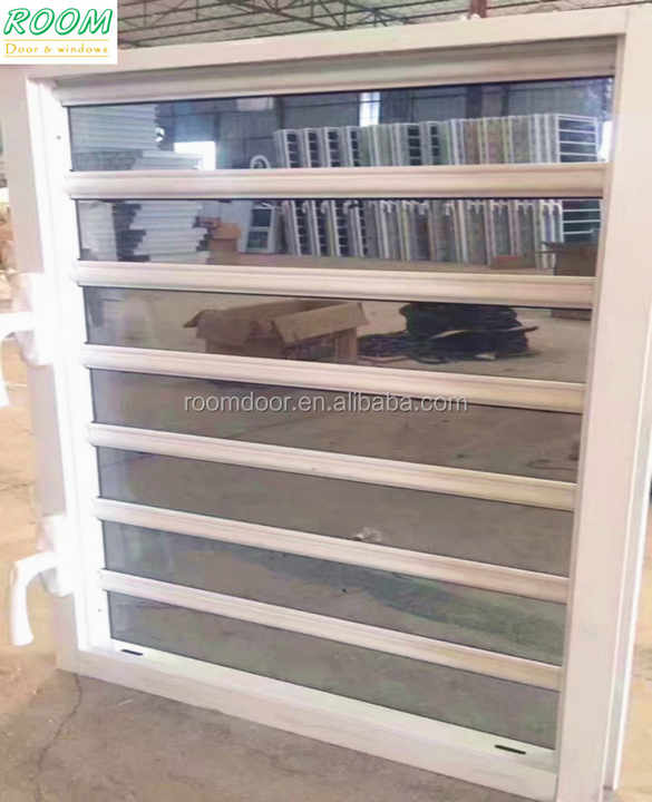 Aluminum Bathroom Louver Window with Mosquito Net - LD-200